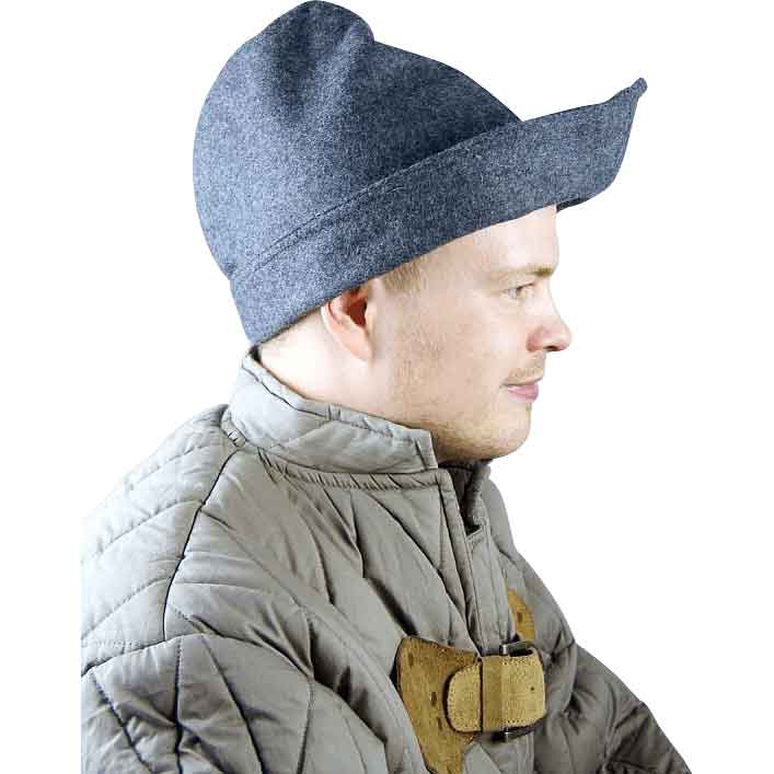 Robin Hood Hat - Grey