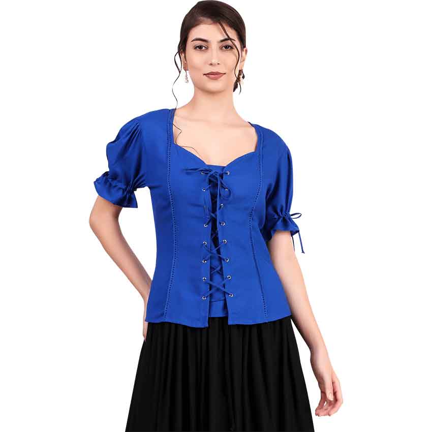 Sweetheart Lace Medieval Blouse