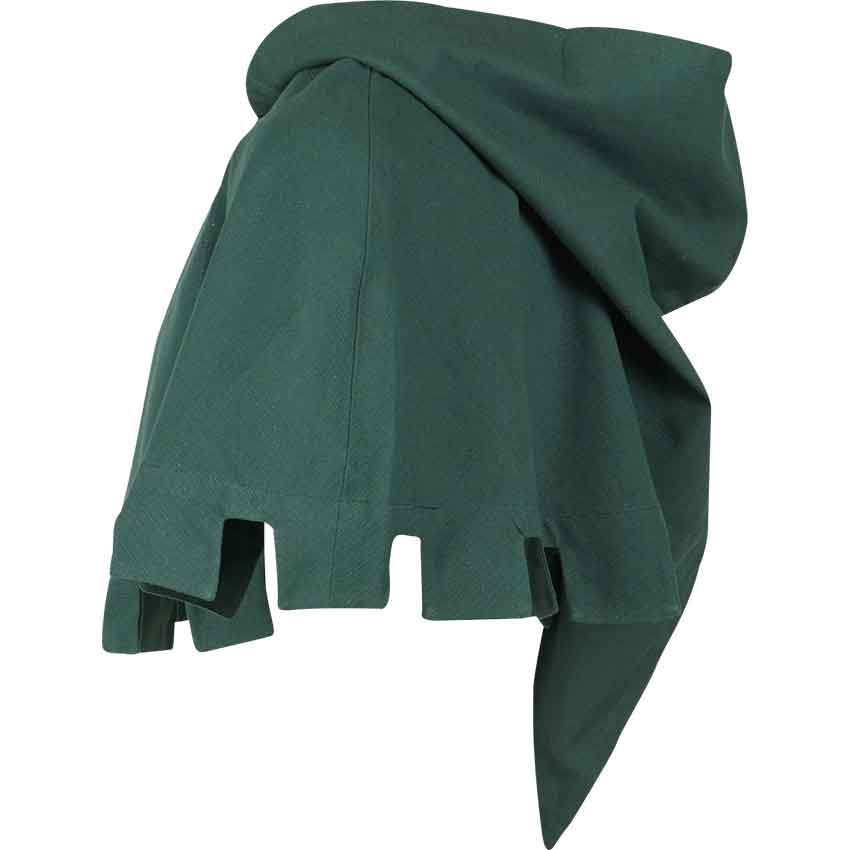 Crenellated Medieval Hood