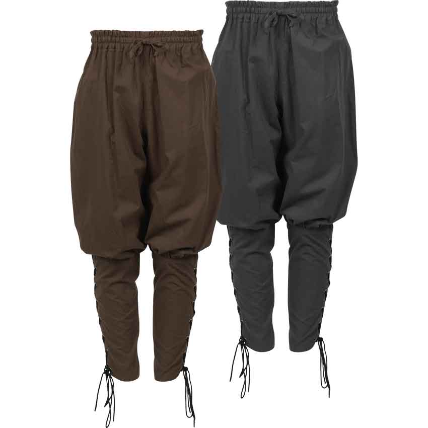 Fitted Calf Kids Medieval Pants
