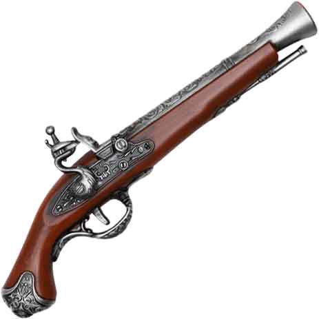 Foam British Flintlock Pistol