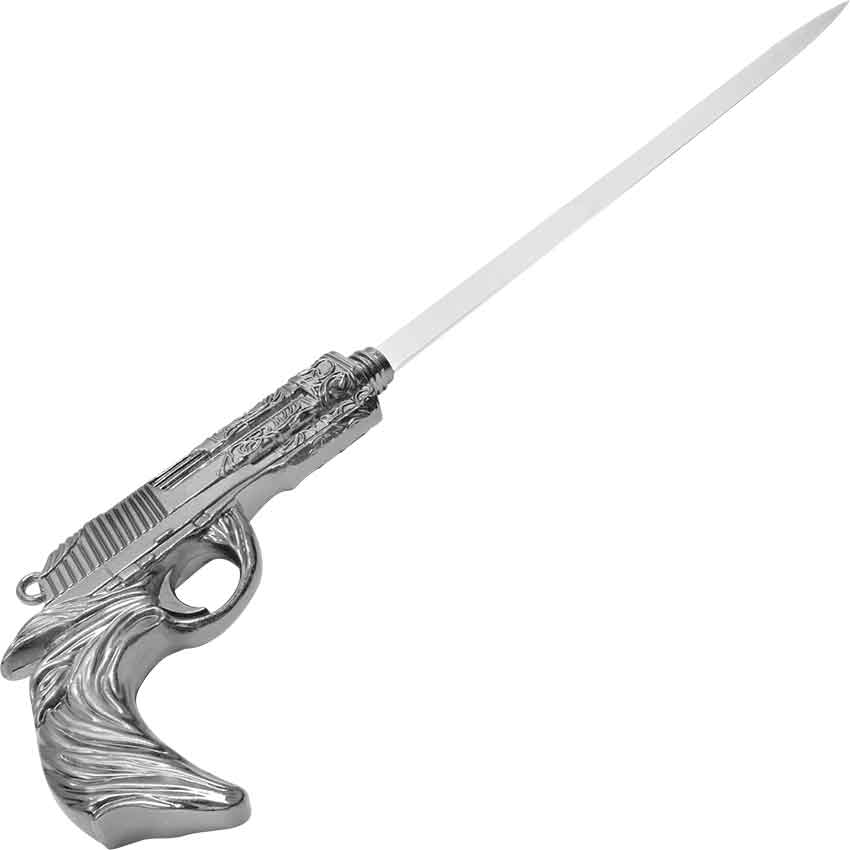 Ivory Pistol Grip Sword Cane