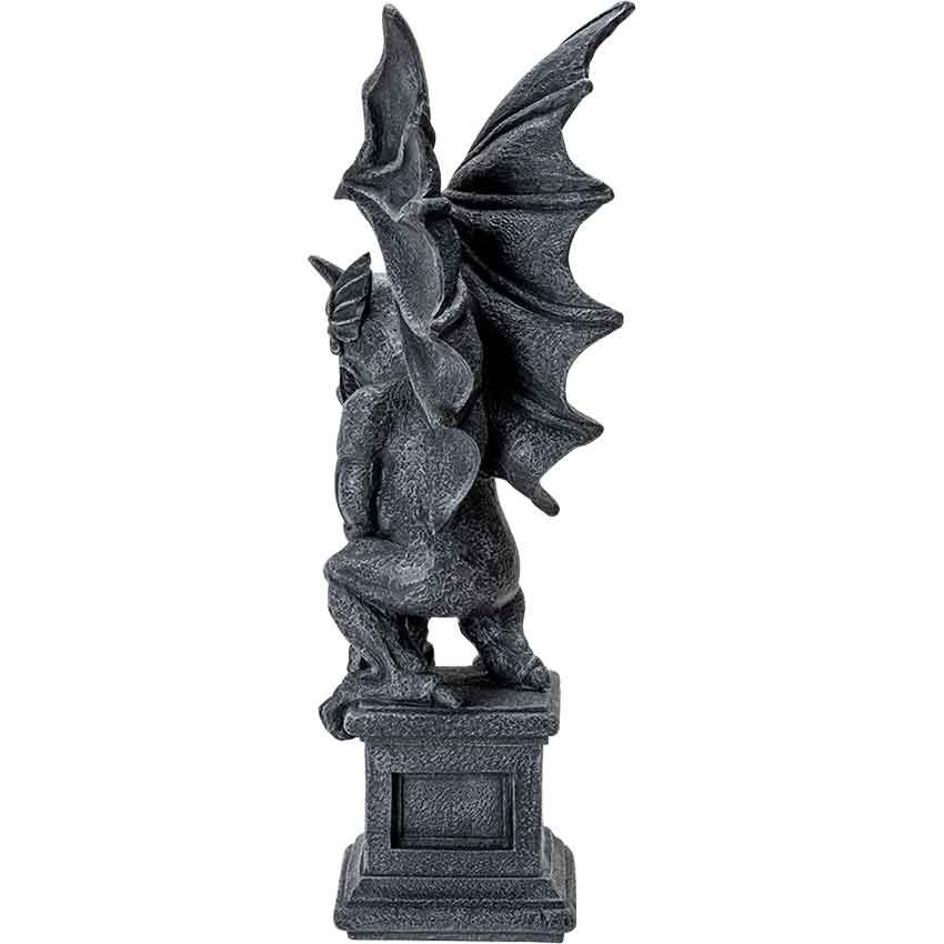Medieval Perched Gargoyle Statue