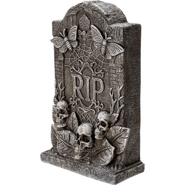 Rest In Peace Tombstone Statue