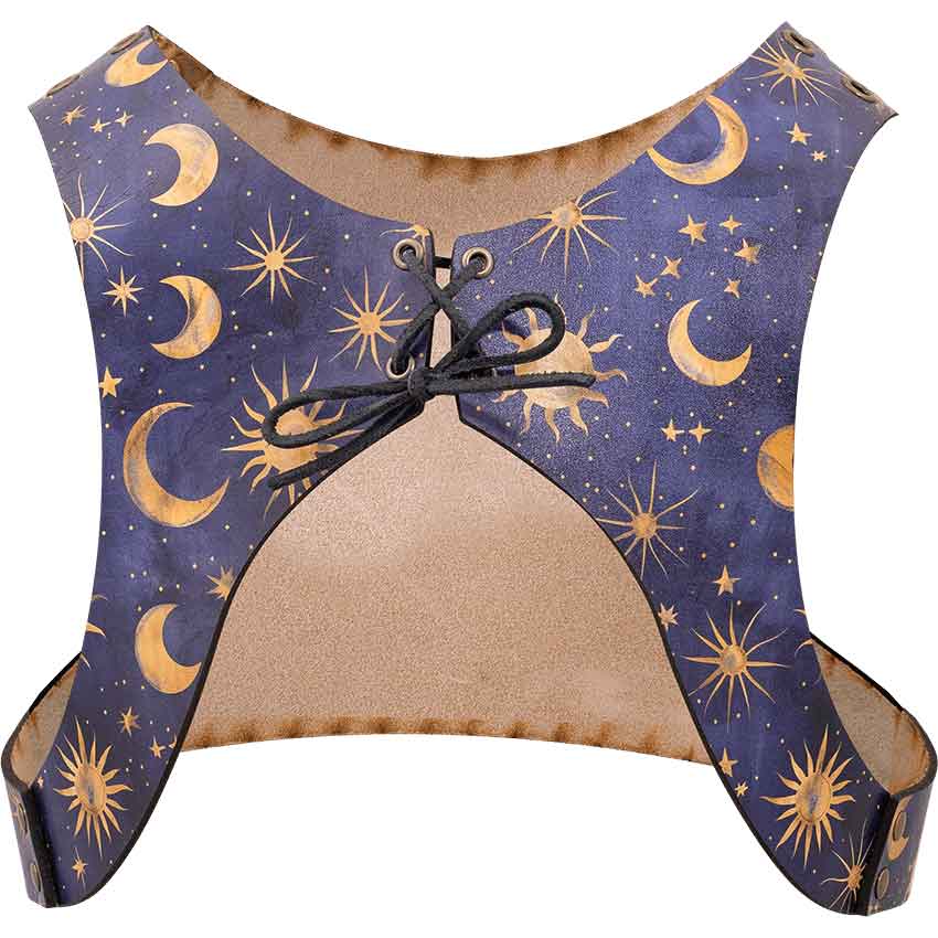 Celestial Midnight Leather Jacket