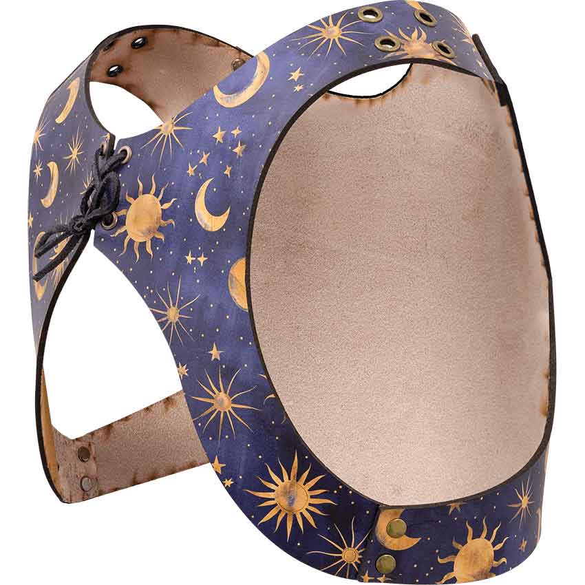 Celestial Midnight Leather Jacket