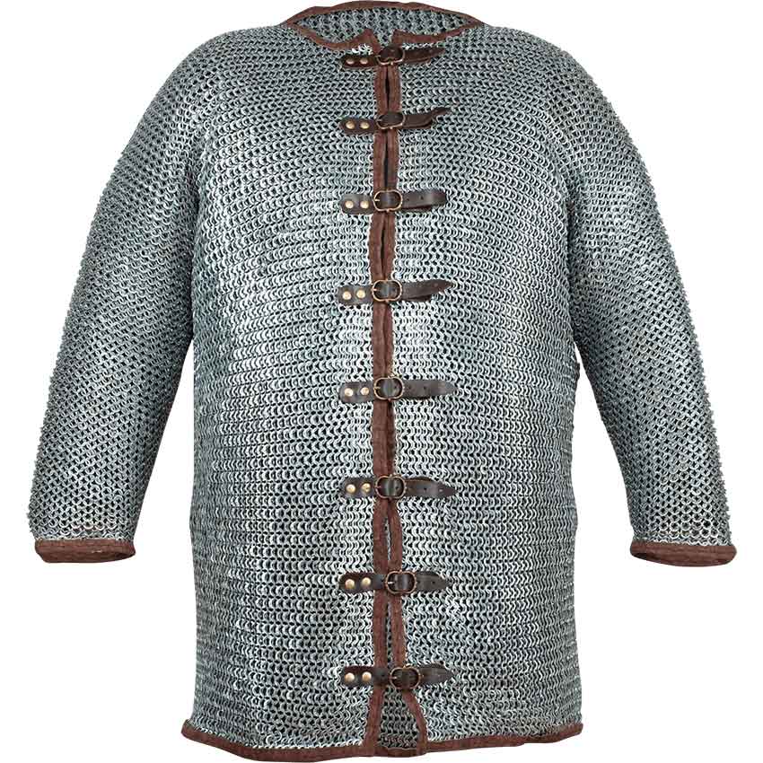 Berengar Riveted Steel Chainmail Jacket