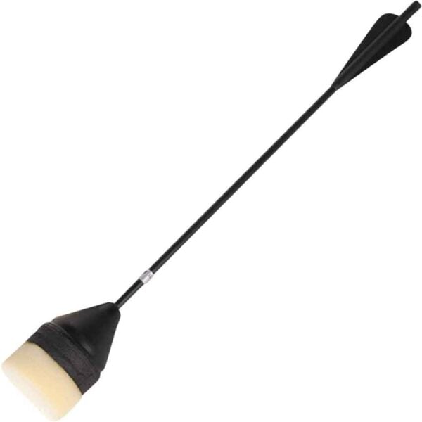 Black Flat Head LARP Crossbow Bolt