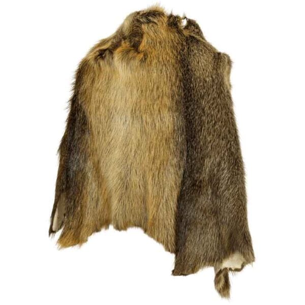 Leif Nutria Fur Mantle
