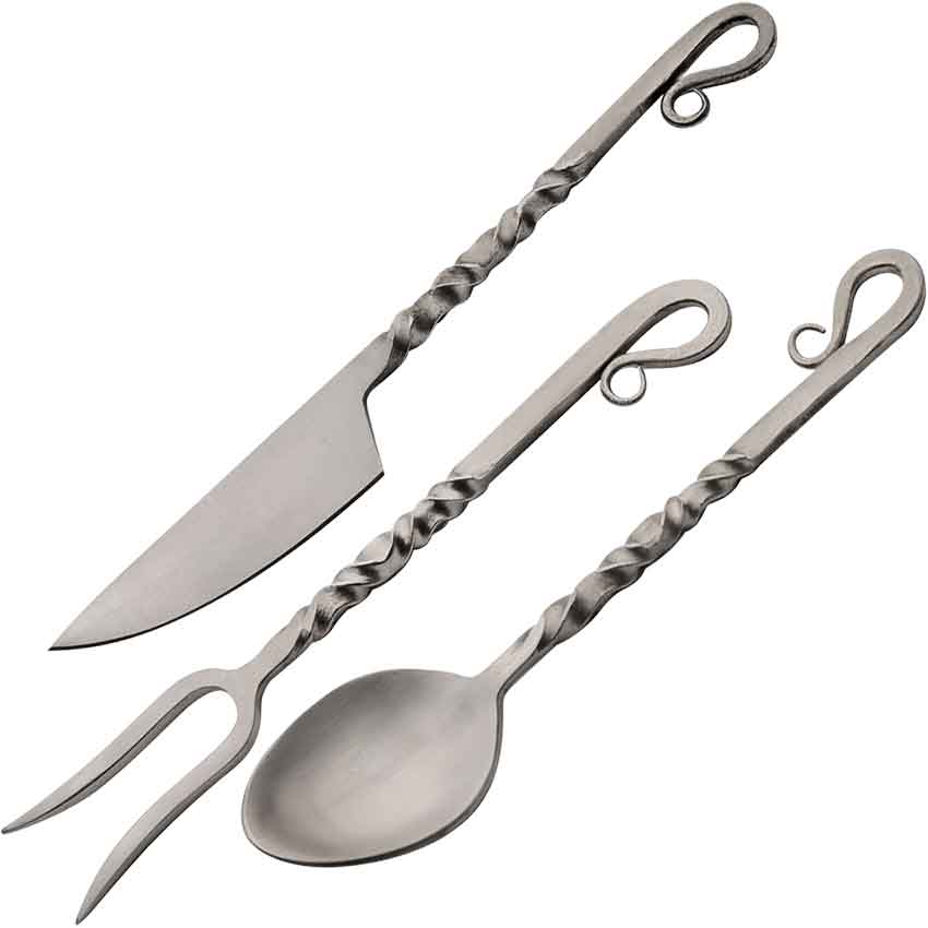 Twisted Steel Medieval Feasting Set