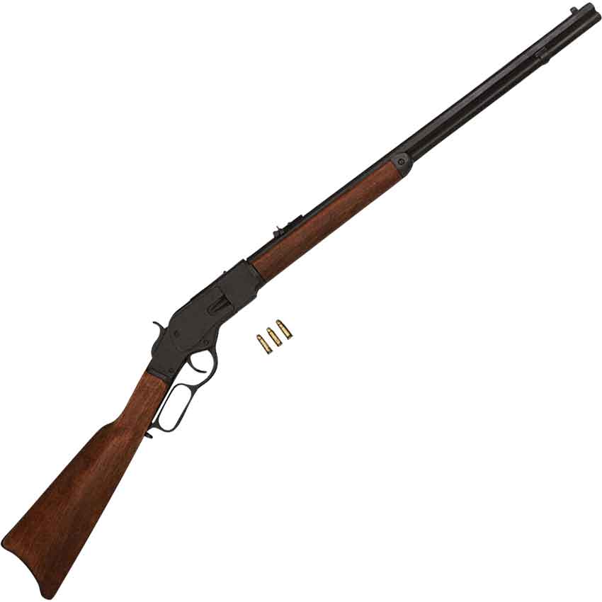 Model 1873 Black Lever Action Repeating Rifle