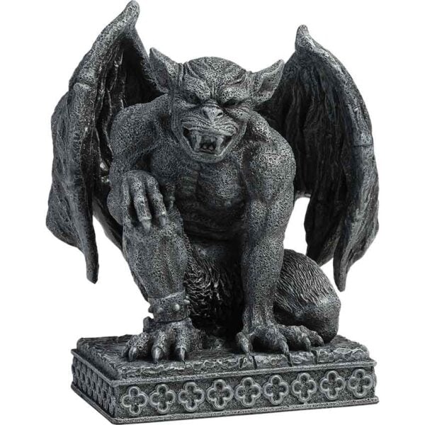 Medieval Kneeling Gargoyle Statue