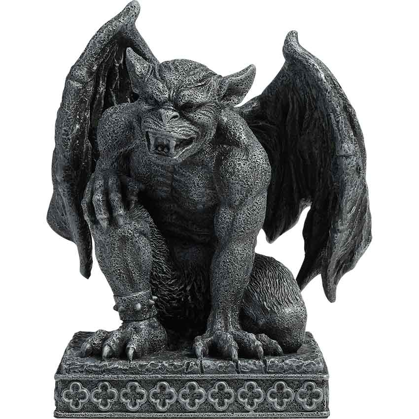 Medieval Kneeling Gargoyle Statue