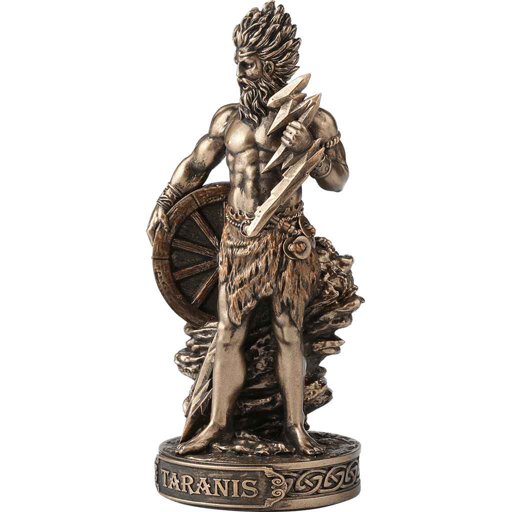 Taranis Celtic God Of Thunder Statue